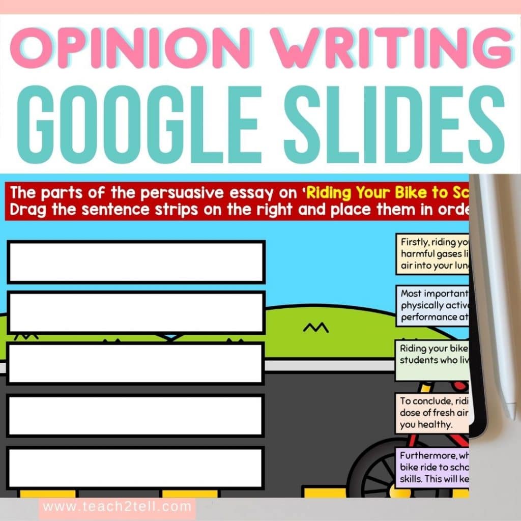 Persuasive Google Slides Writing - Printables and Digital Teaching ...