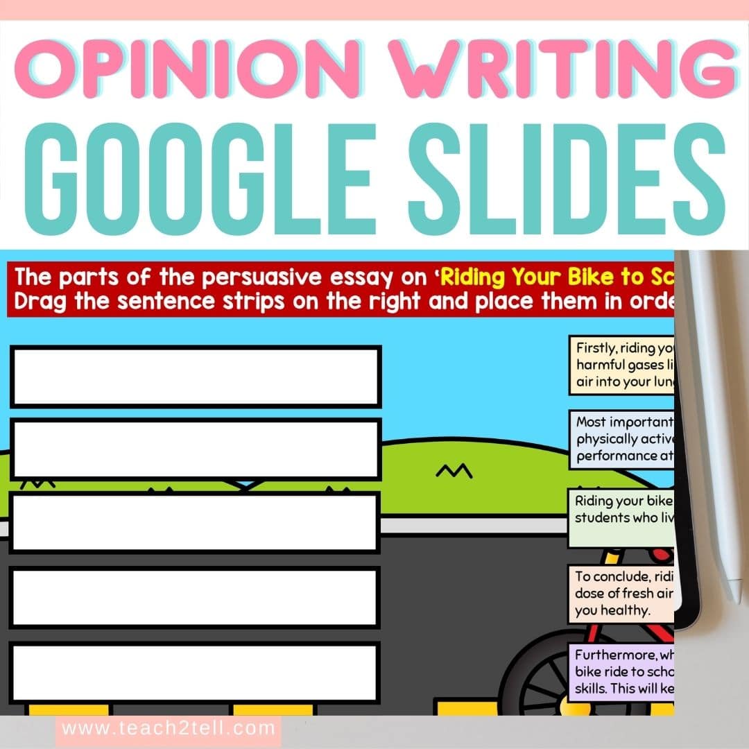 Persuasive Google Slides Writing - Printables and Digital Teaching ...