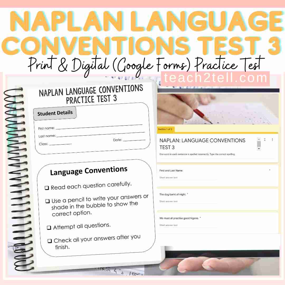 Naplan Online Practice Year 3 and Year 5 Printable Test Proven