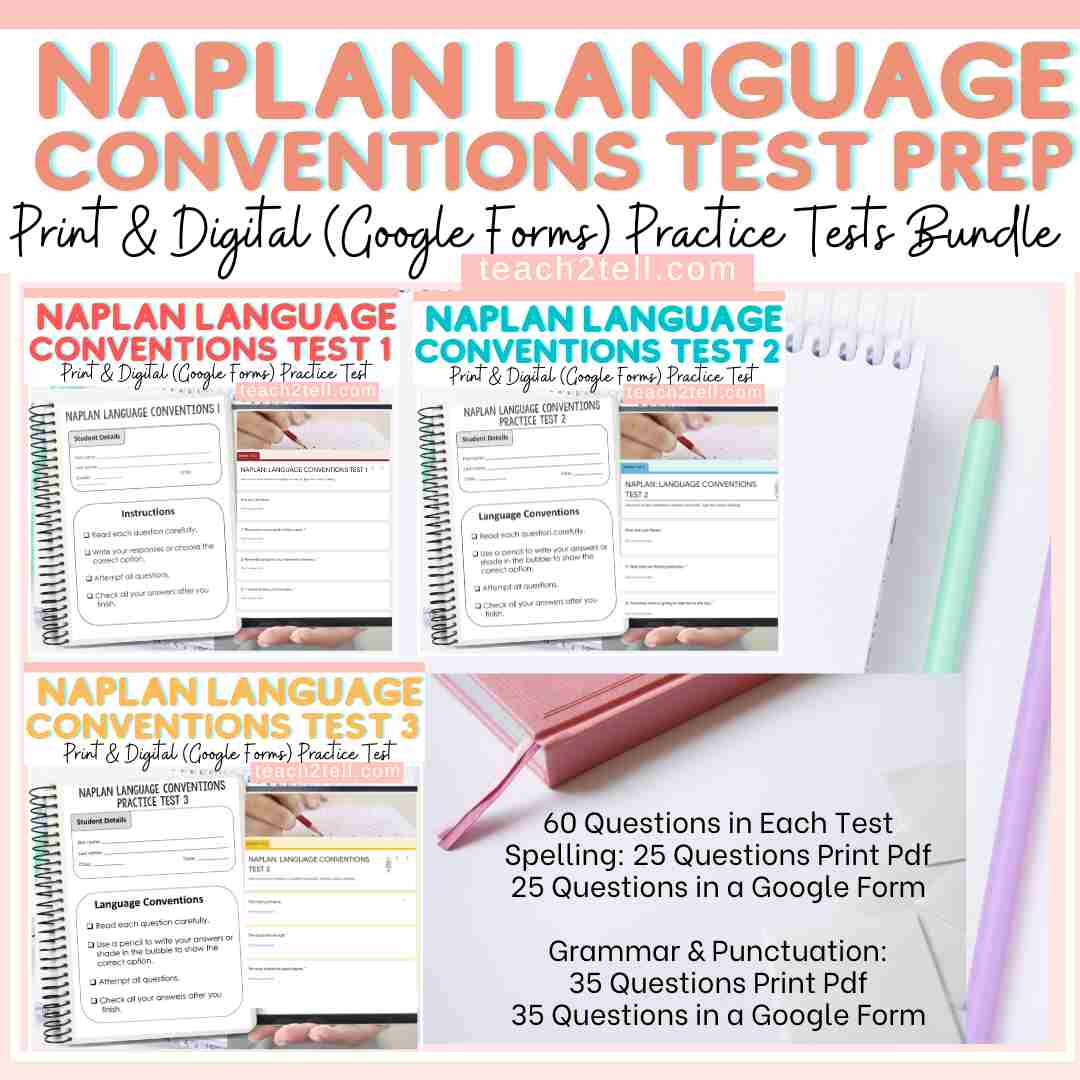 Naplan - Printables and Digital Teaching Resources by Teach2Tell