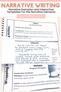 Free Interactive Narrative Writing Notebook for Educators