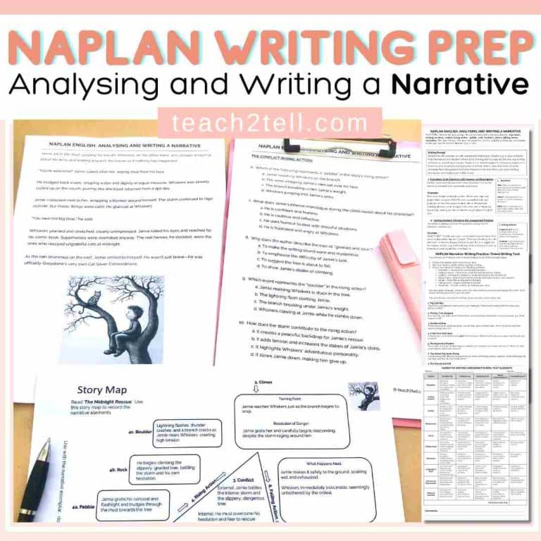Naplan Narrative Writing Success|Test Prep Year 5, 7 & 9