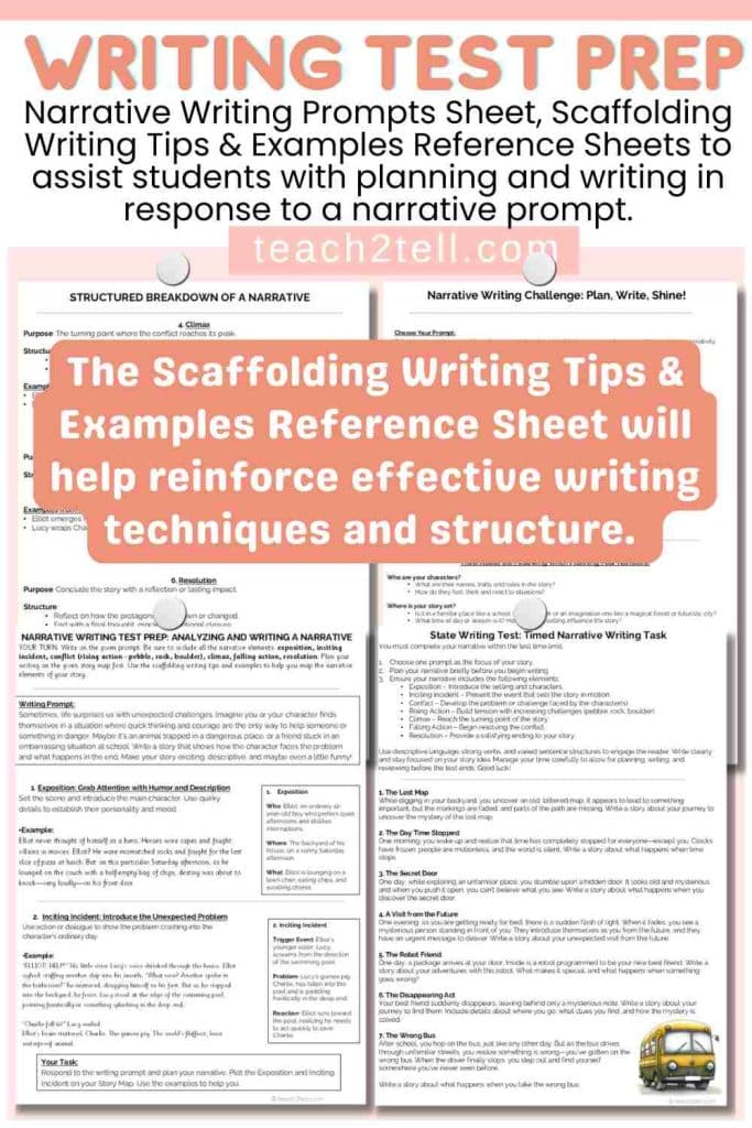 State Writing Test Prep: 5 Powerful Strategies for Mastering Narrative ...