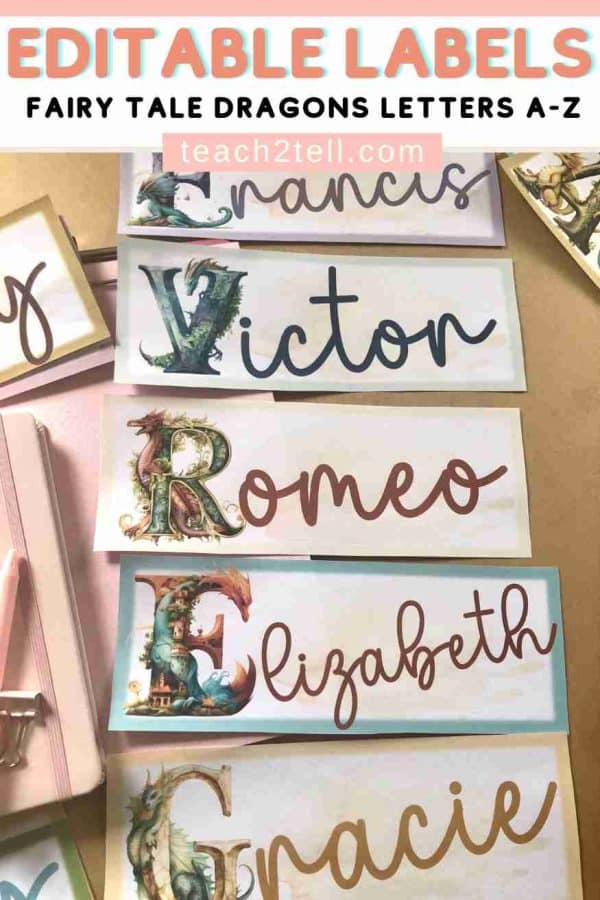 Classroom Decor Ideas: Fairy-Tale Theme with Growth Mindset