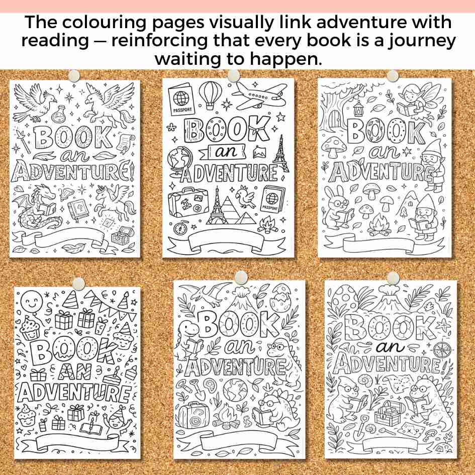 CBCA 2025 Book Week Colouring Pages