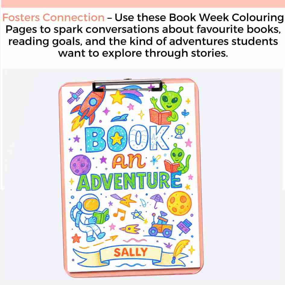 CBCA 2025 Book Week Colouring Pages