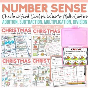 December Math Centers - Printables and Digital Teaching Resources by ...