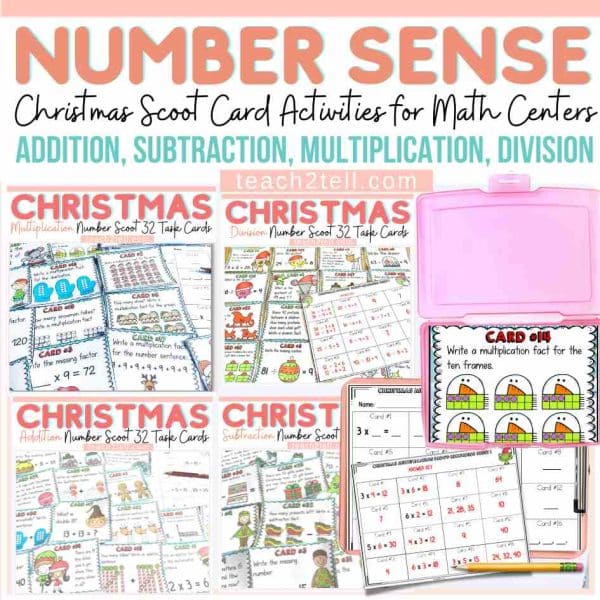 December Math Centers - Printables and Digital Teaching Resources by ...
