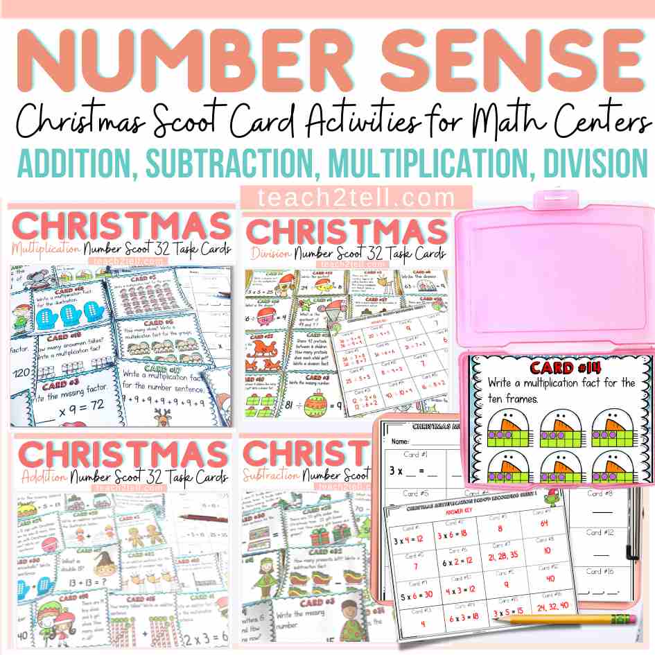 December Math Centers - Printables and Digital Teaching Resources by ...