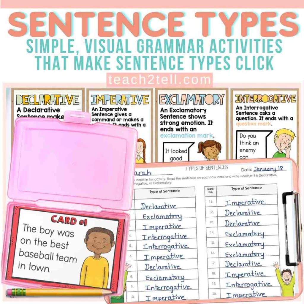 elementary grammar - Printables and Digital Teaching Resources by ...