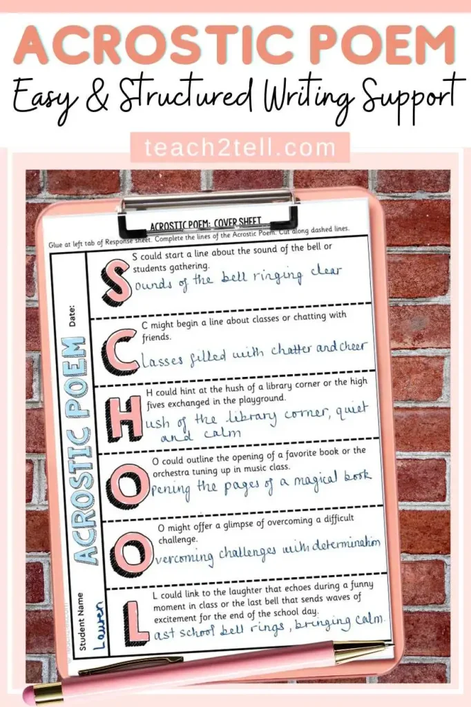 Types of Poems for Kids: Examples, Writing Prompts, and Classroom Ideas